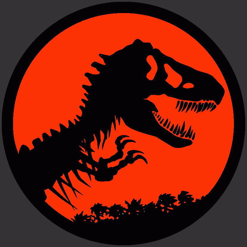 Jurassic Park Logo Coloring Pages Images And Photos Finder