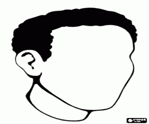 Man Face Coloring Pages